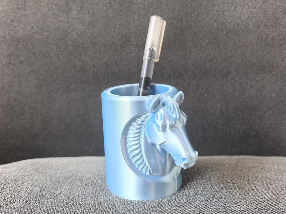 Instant Success Pen Holder Cartoon Horse Head Pen Holder Pony Pen ...