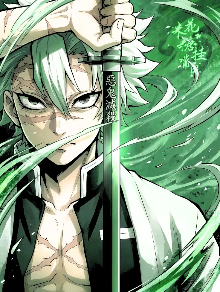 Sanemi Shinazugawa Demon Slayer- Wind Hashira - Free 3D Print Model ...