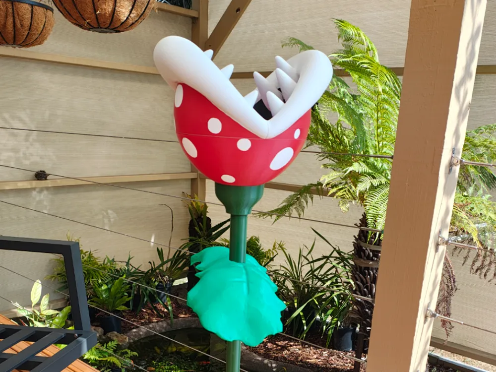 Piranha Plant Pipe - Free 3D Print Model - MakerWorld