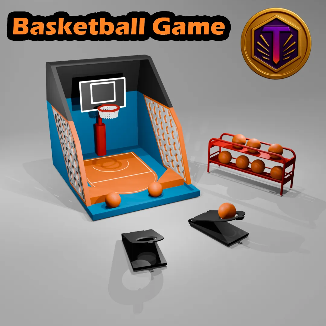 Basketball Game - Juego - Free 3D Print Model - MakerWorld