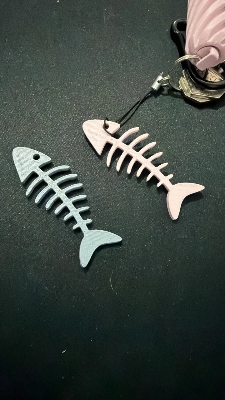 Fish bone - Free 3D Print Model - MakerWorld