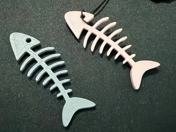 Fish bone - Free 3D Print Model - MakerWorld