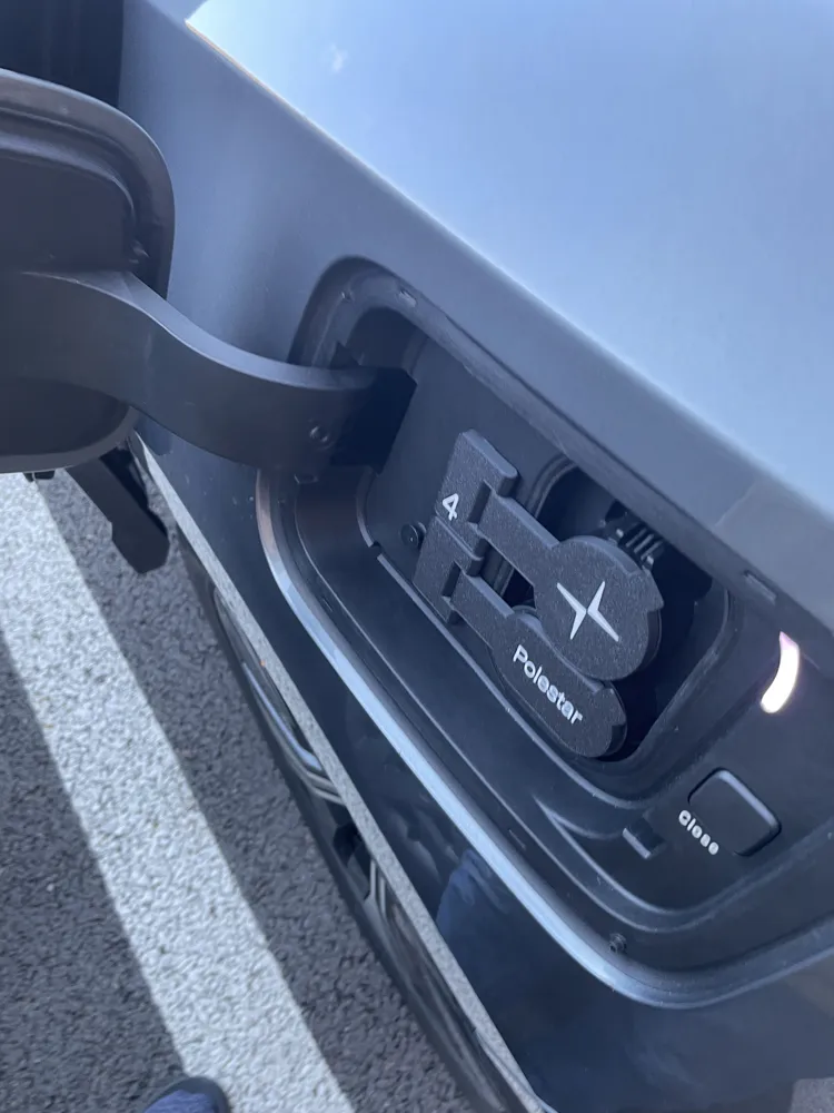 Polestar 4 Charging Port Cap - Free 3D Print Model - MakerWorld