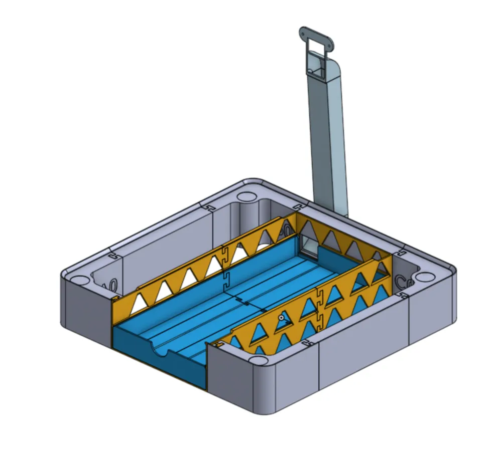 AD5X Base support with Hidden Poop Shute - Free 3D Print Model - MakerWorld