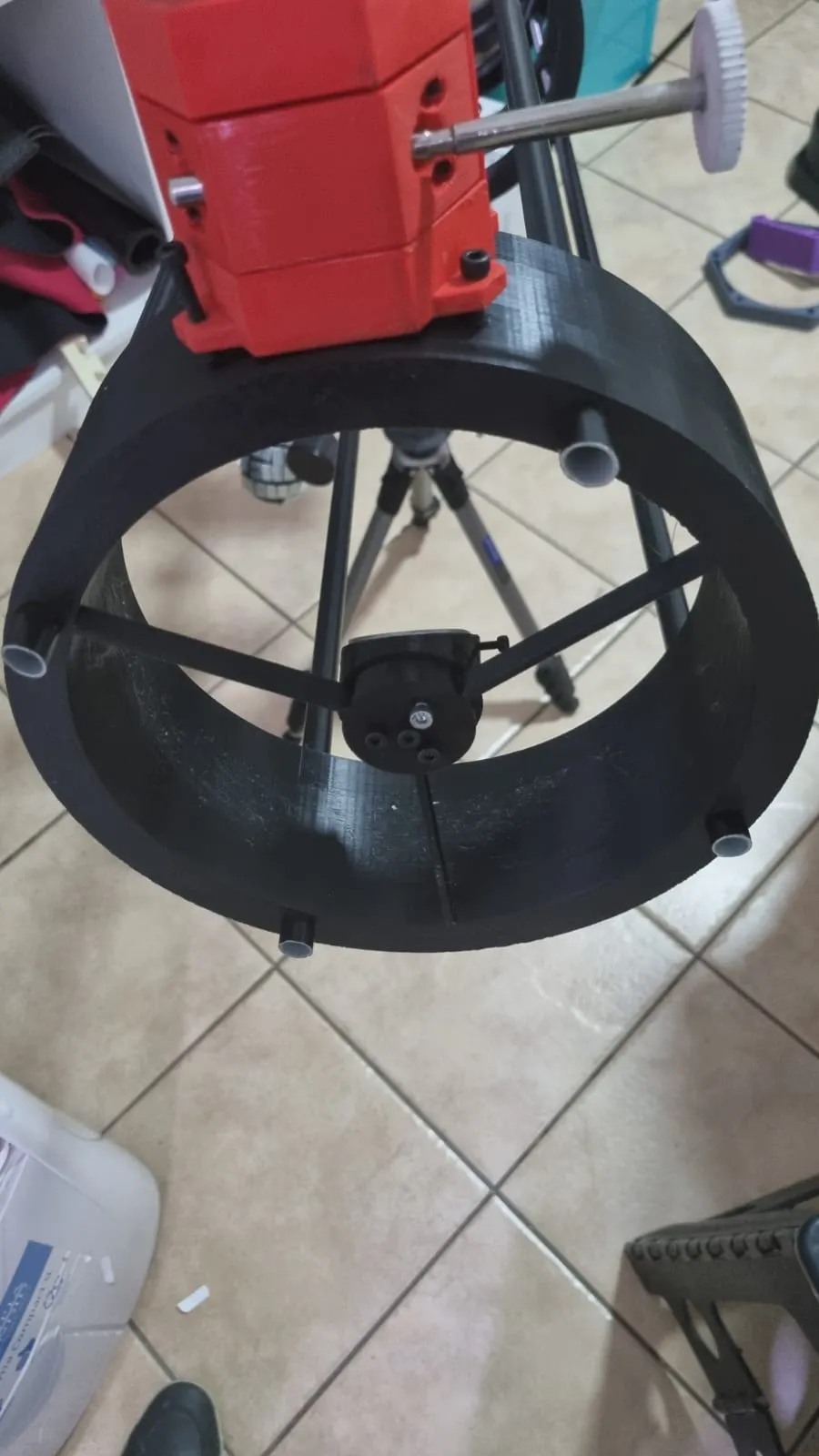 Newtonian Telescope Parametric - 200mm f1200mm - Free 3D Print Model ...