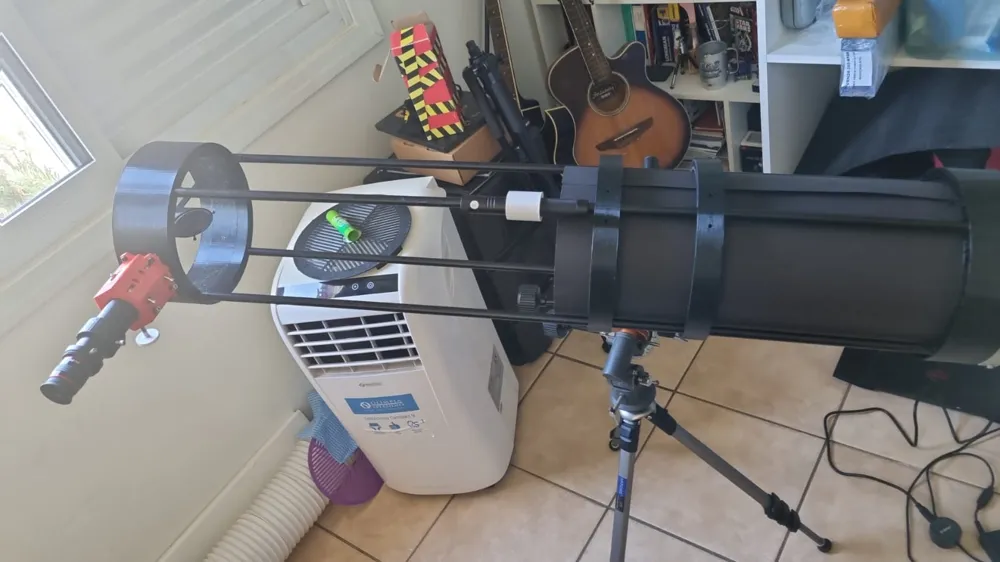 Newtonian Telescope Parametric - 200mm f1200mm - Free 3D Print Model ...