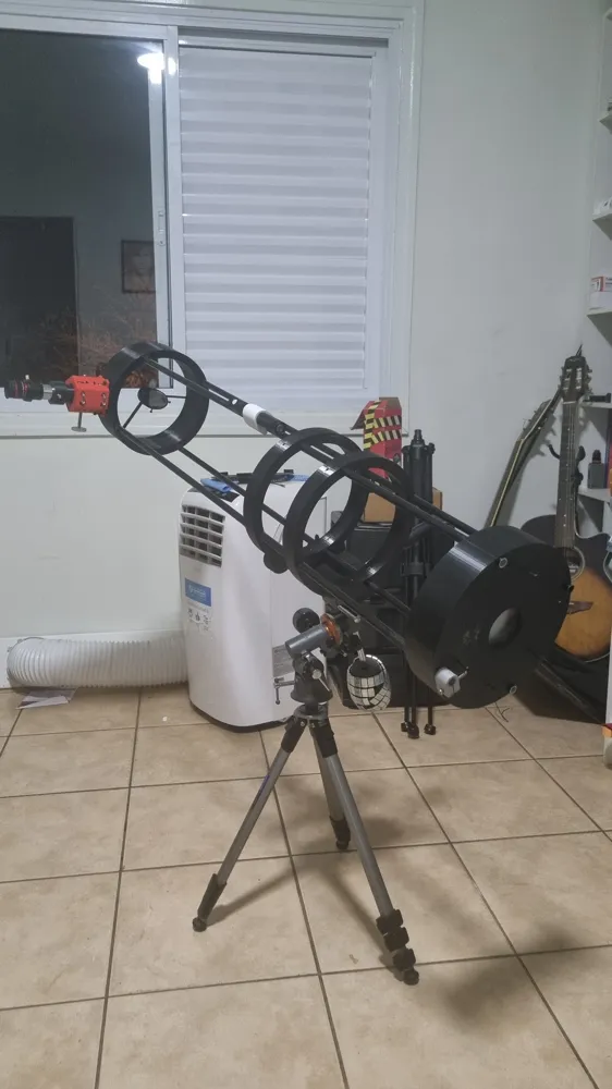 Newtonian Telescope Parametric - 200mm f1200mm - Free 3D Print Model ...