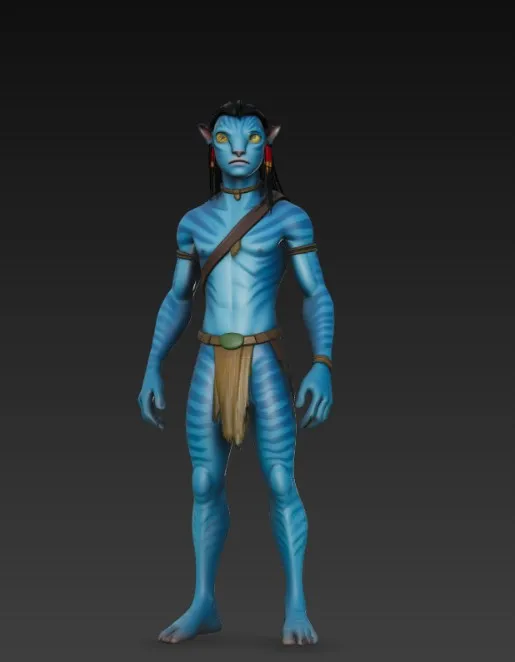 Jake Sully from the movie Avatar - Free 3D Print Model - MakerWorld