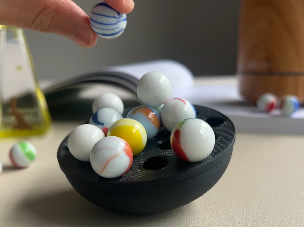 BalanceBall - Marble Stacking Game - Free 3D Print Model - MakerWorld