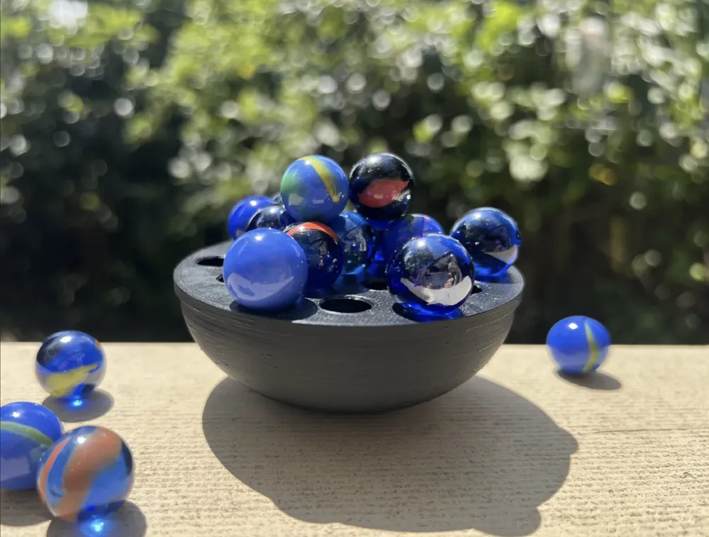 BalanceBall - Marble Stacking Game - Free 3D Print Model - MakerWorld