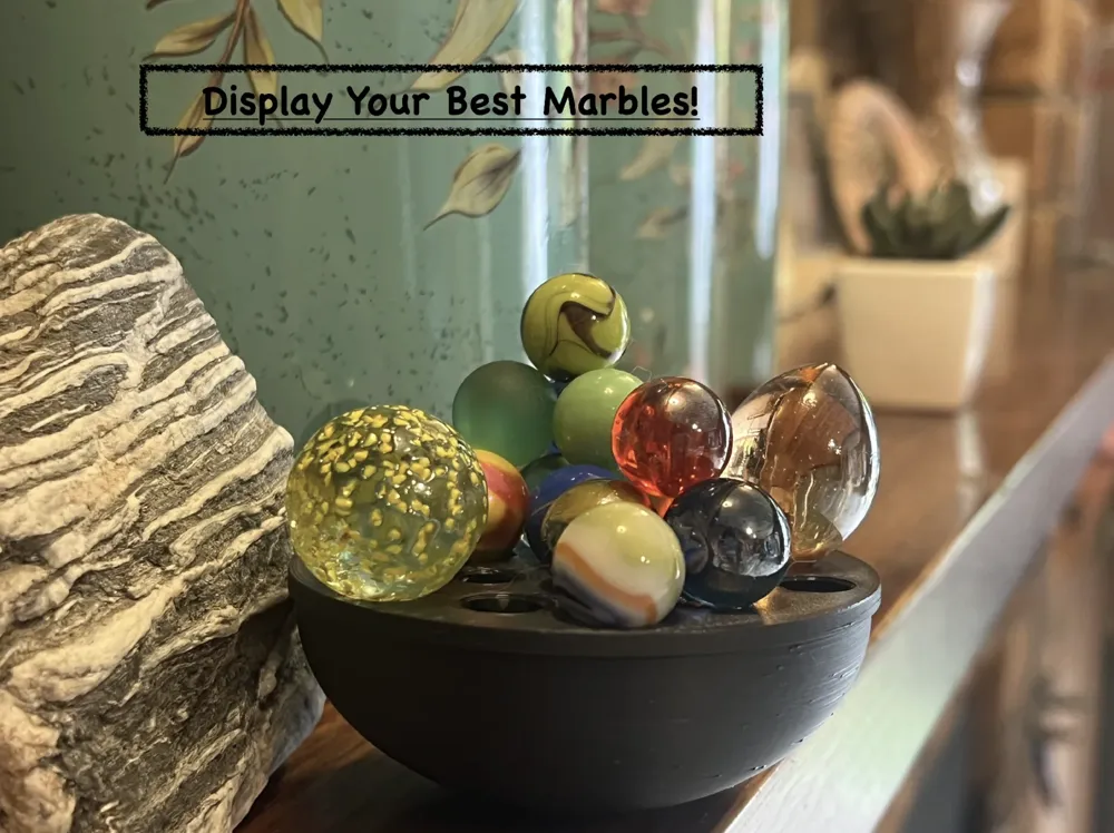 BalanceBall - Marble Stacking Game - Free 3D Print Model - MakerWorld