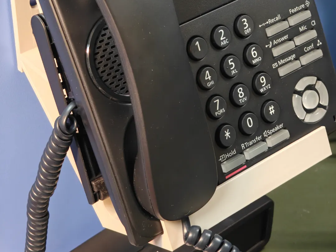 Landline Phone Cubicle Mount Base - Free 3D Print Model - MakerWorld