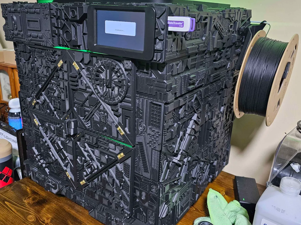 Borg Cube AD5M Mod - Free 3D Print Model - MakerWorld