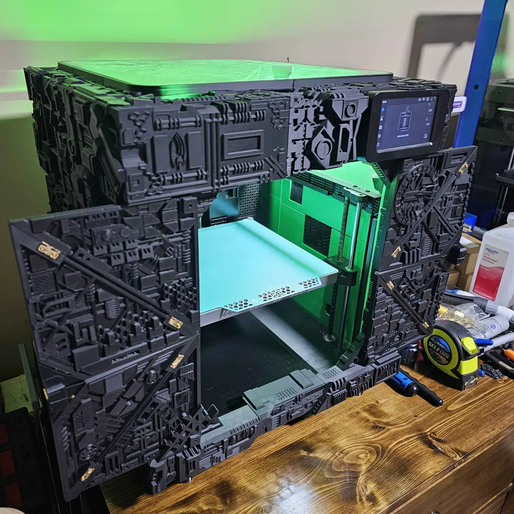 Borg Cube AD5M Mod - Free 3D Print Model - MakerWorld