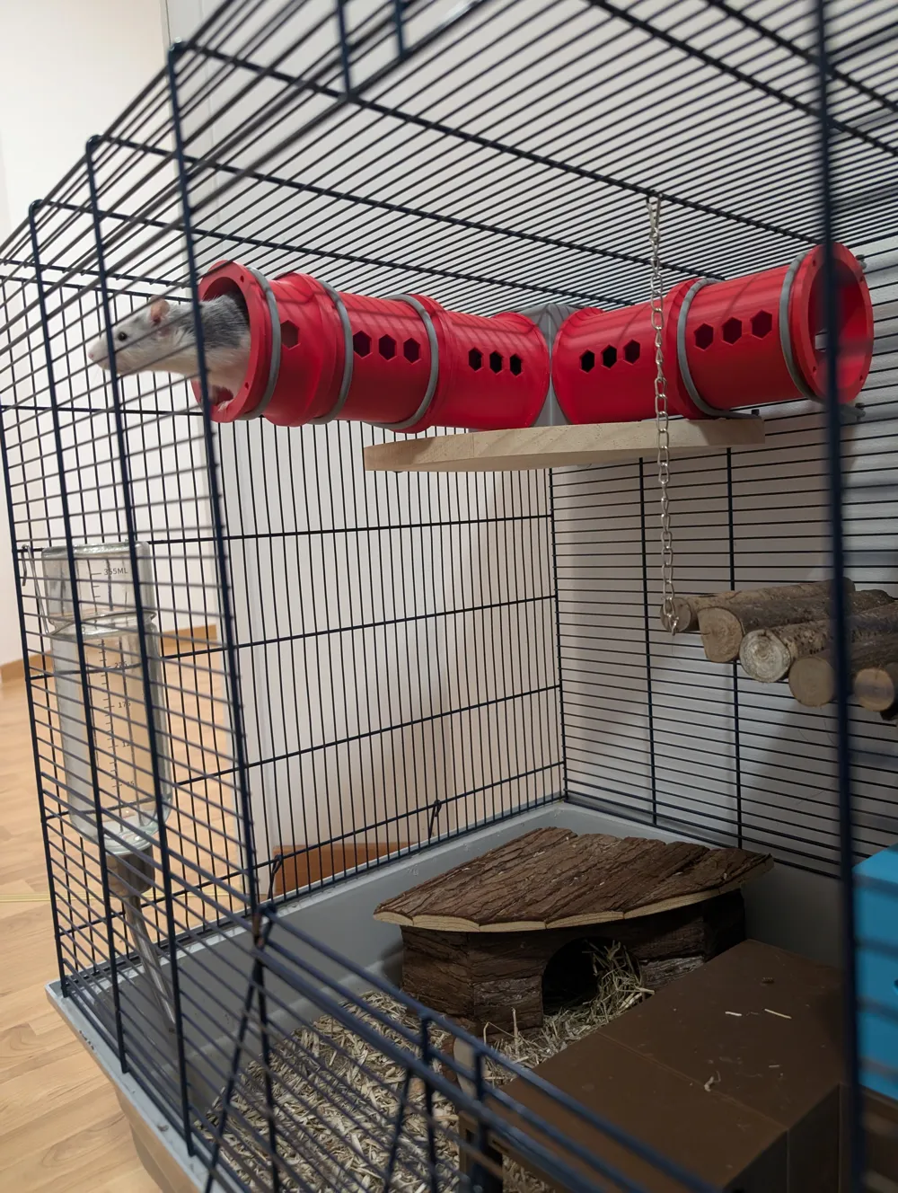 V2 Modular Rat & Rodent HQ Customizable Tunnel 80 - Free 3D Print Model ...