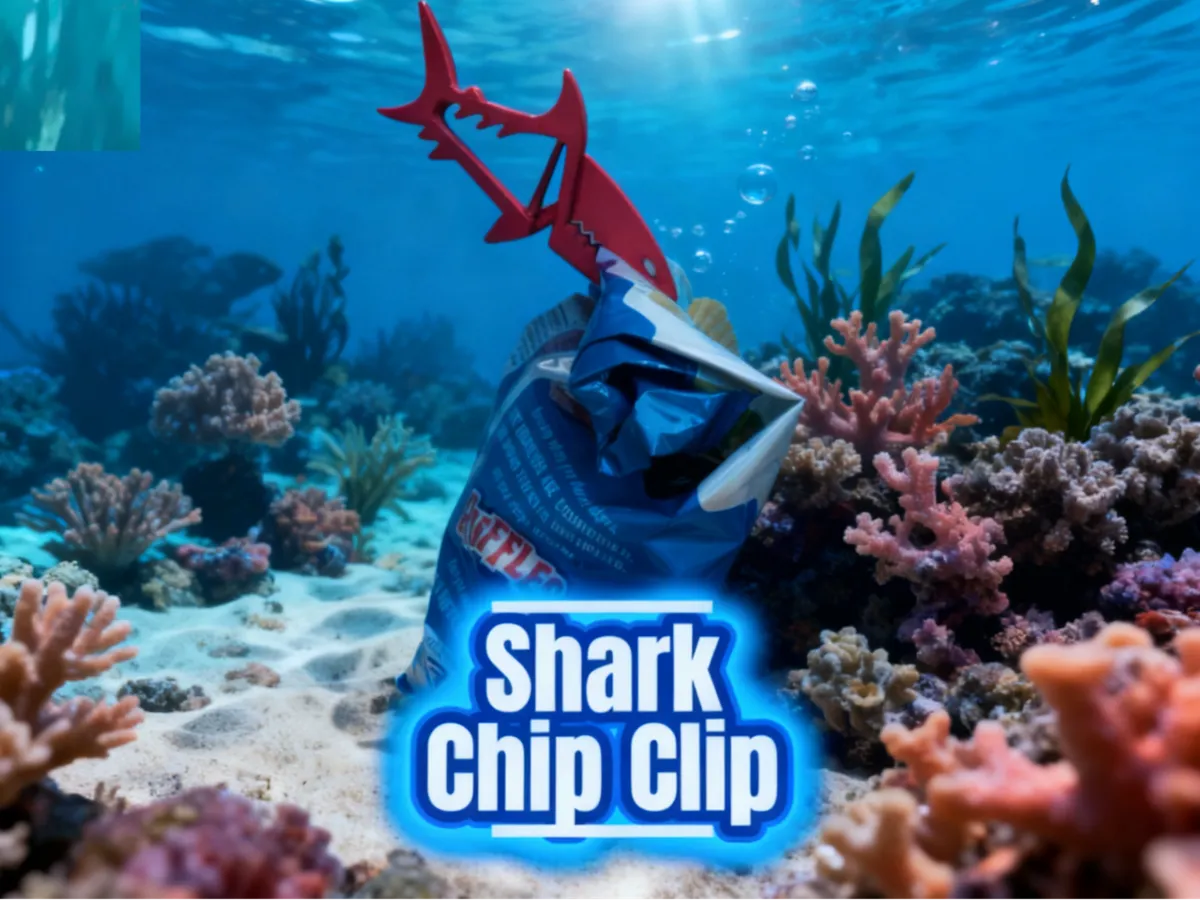 Shark Chip Clip - Free 3D Print Model - MakerWorld