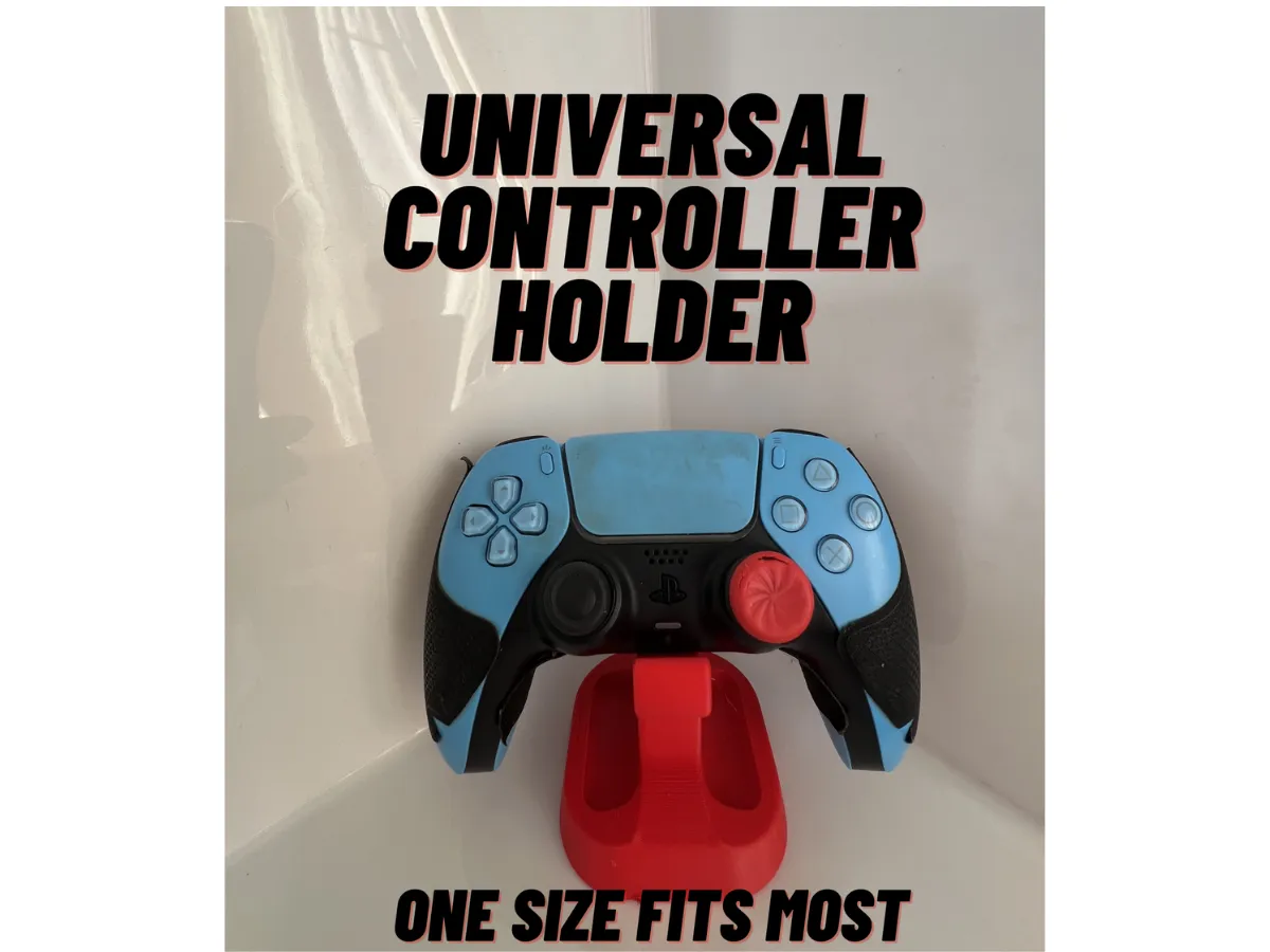 Universal controller holder (one size fits most) - Free 3D Print Model ...
