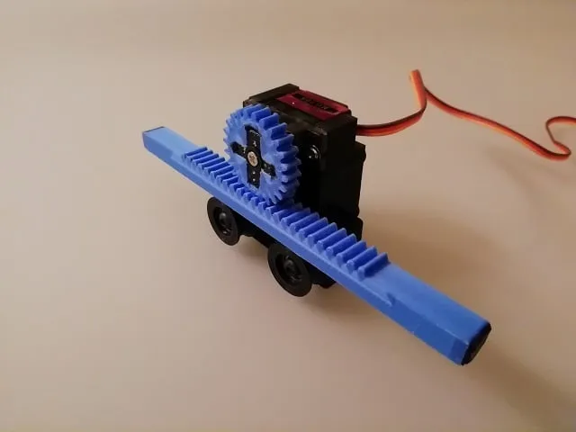 9g Servo Linear Actuator (Ball Bearing) - Free 3D Print Model - MakerWorld