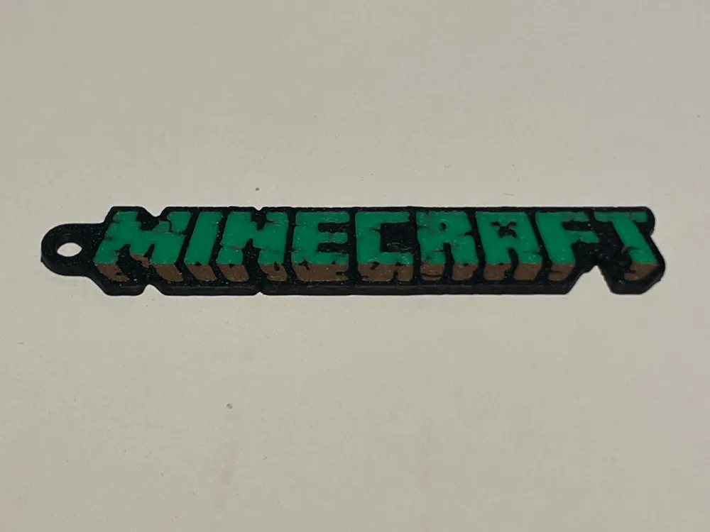 Minecraft Keychain - Free 3D Print Model - MakerWorld