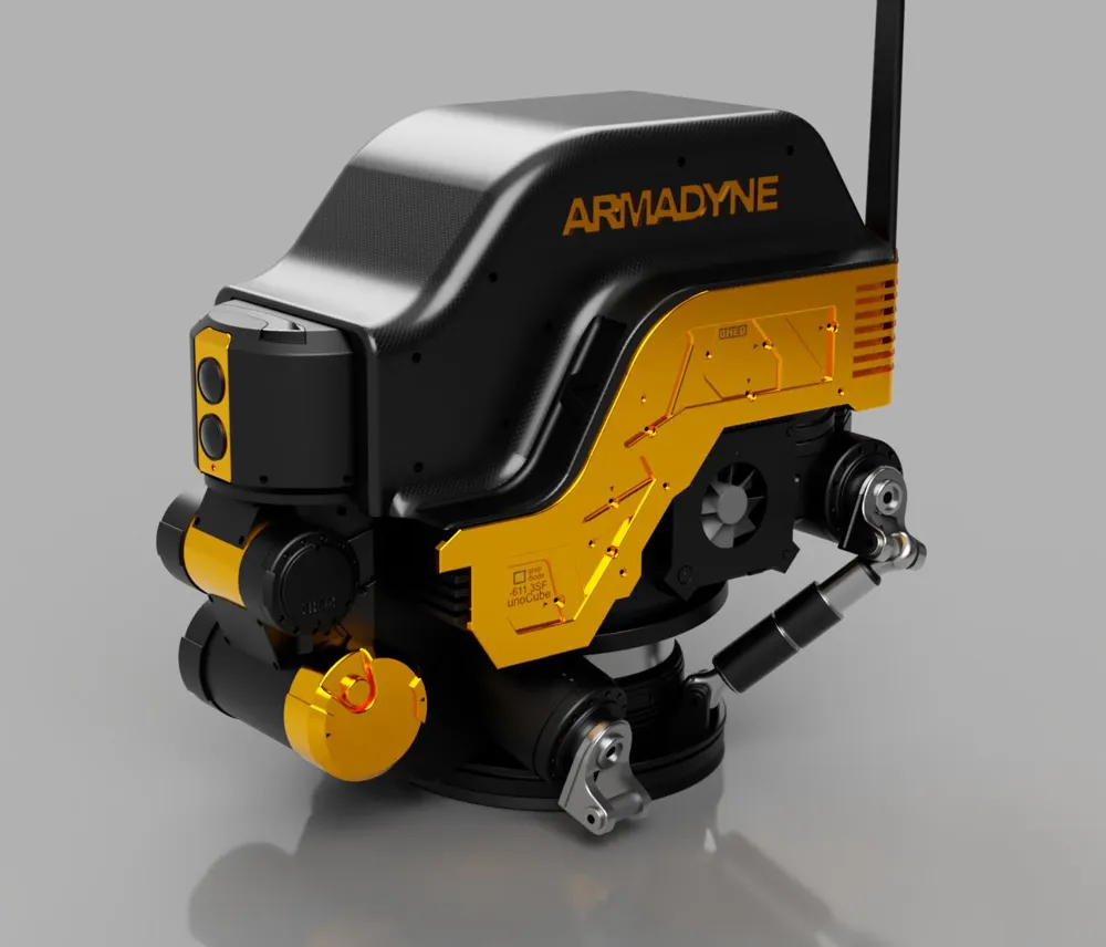 Karlz Armadyme Robot From Elysium The Movie - Free 3D Print Model ...