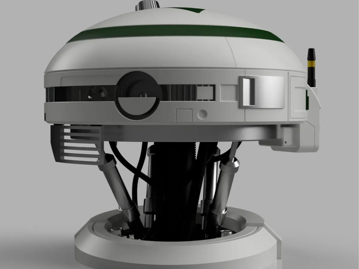 Karlz L3-37 Star Wars Robot - Free 3D Print Model - MakerWorld