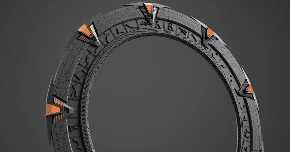 Karlz FULL StarGate Over 3 Feet Tall - Free 3D Print Model - MakerWorld