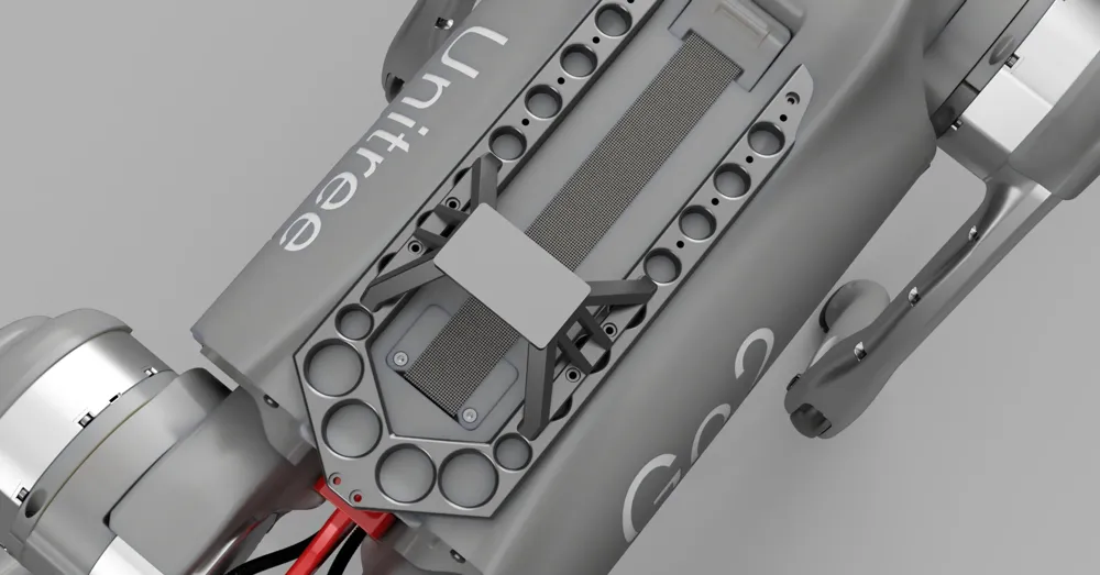 Karls Unitree Go2 New Rail Design - Free 3D Print Model - MakerWorld