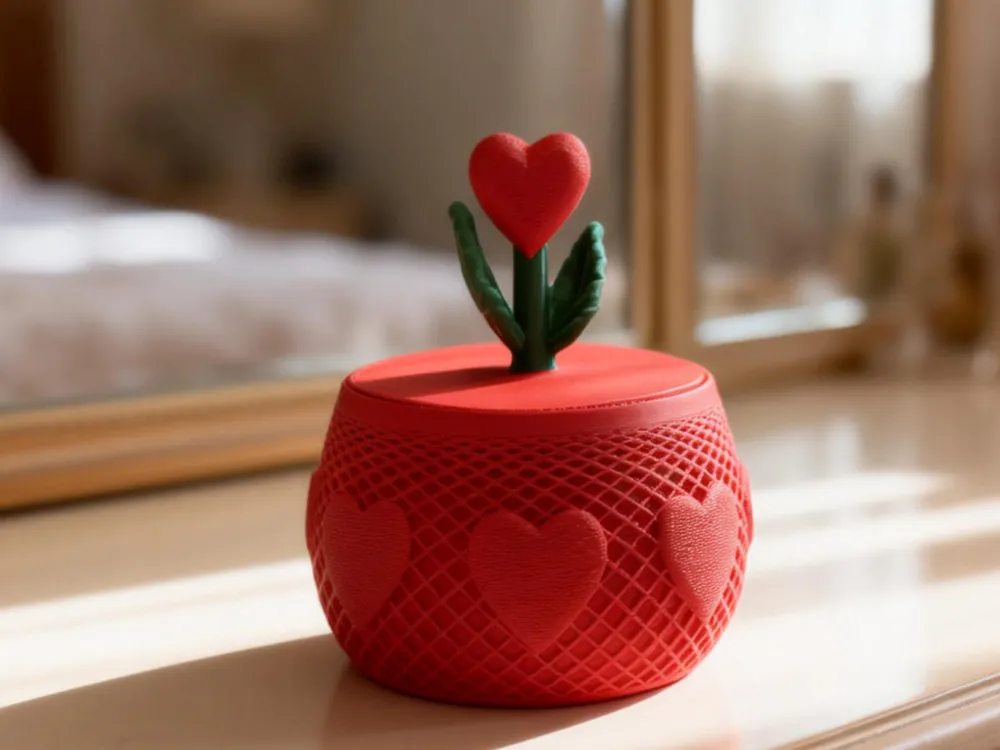 Cute heart box, that can be given to those you love, and those who love ...