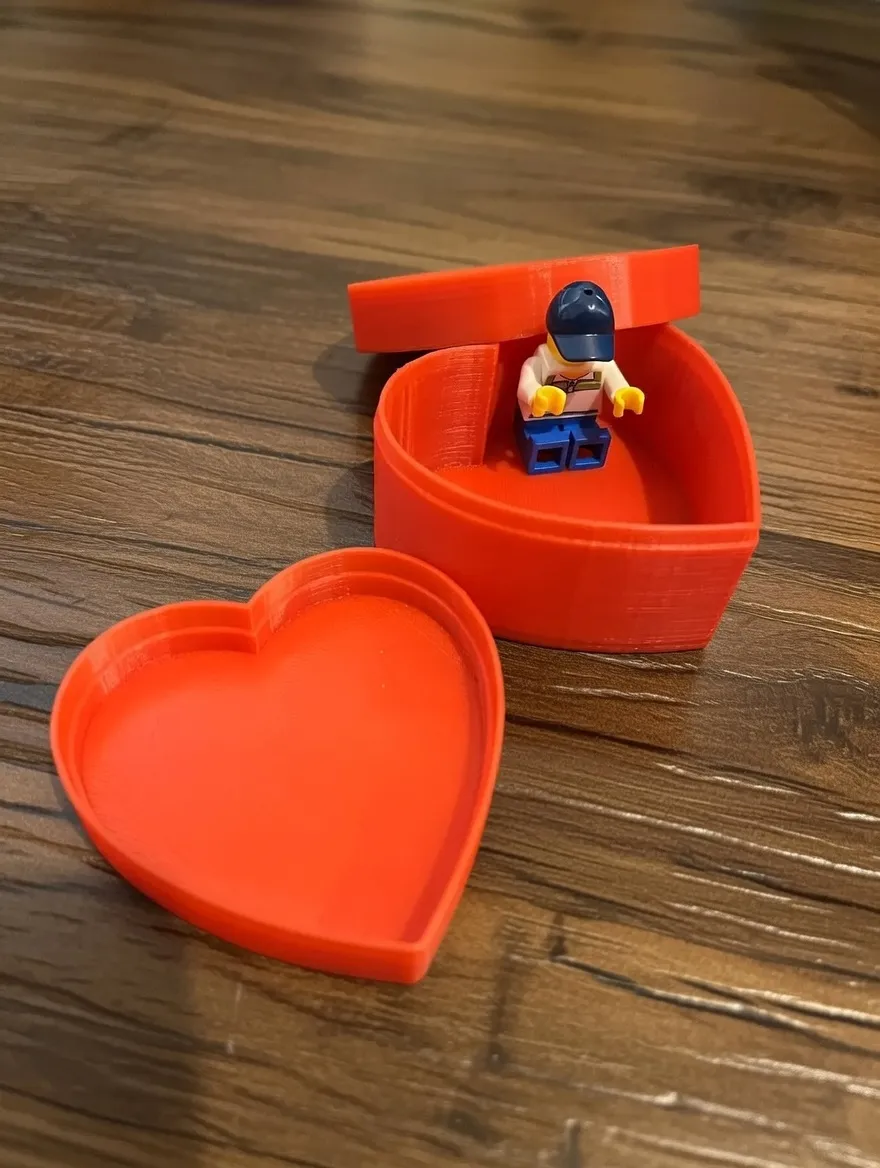 heart box valentines day - Free 3D Print Model - MakerWorld