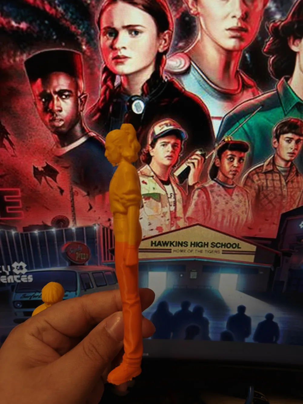 Stranger Things Character One - Free 3D Print Model - MakerWorld