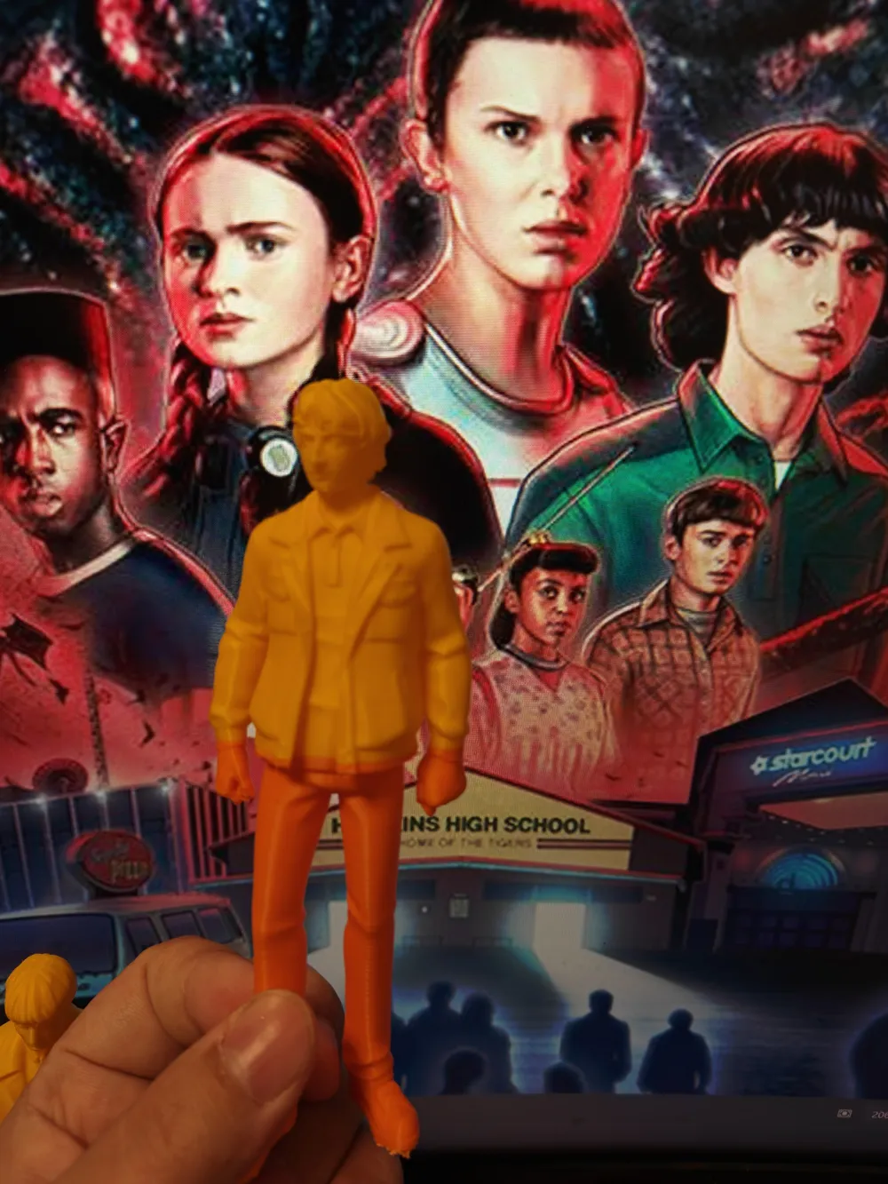 Stranger Things Figure Four - Free 3D Print Model - MakerWorld