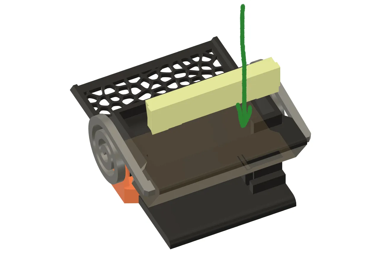 Toothpick dispenser - fully printed (v2) - Free 3D Print Model - MakerWorld