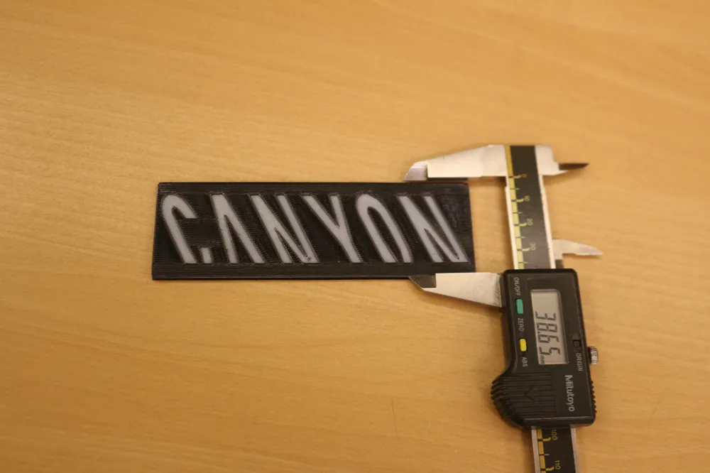 Canyon Logo - Free 3D Print Model - MakerWorld