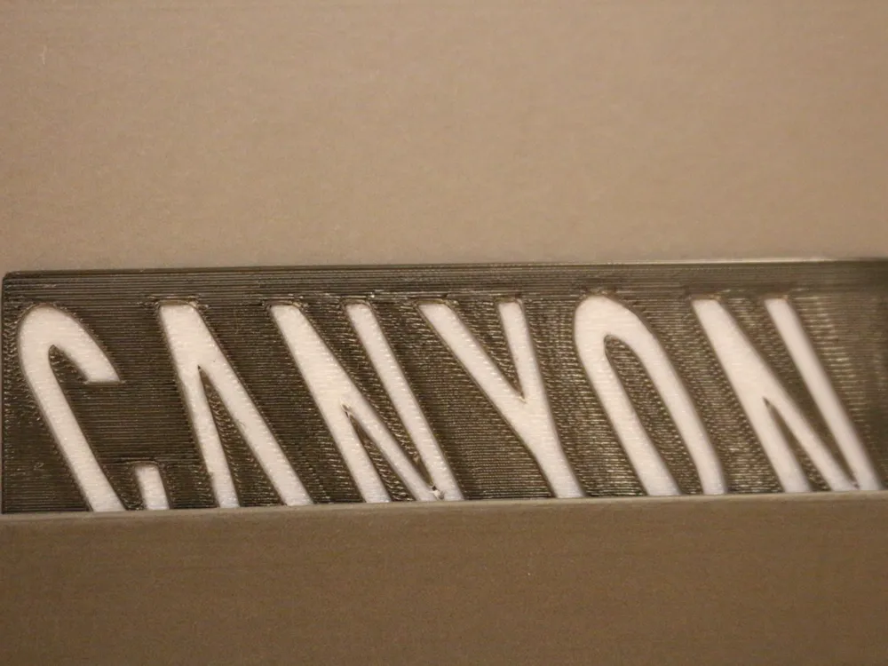 Canyon Logo - Free 3D Print Model - MakerWorld