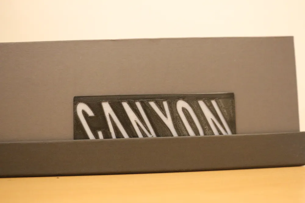Canyon Logo - Free 3D Print Model - MakerWorld