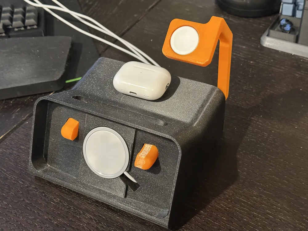 Apple Watch Addon for Overwerk iPhone Dock - Free 3D Print Model ...