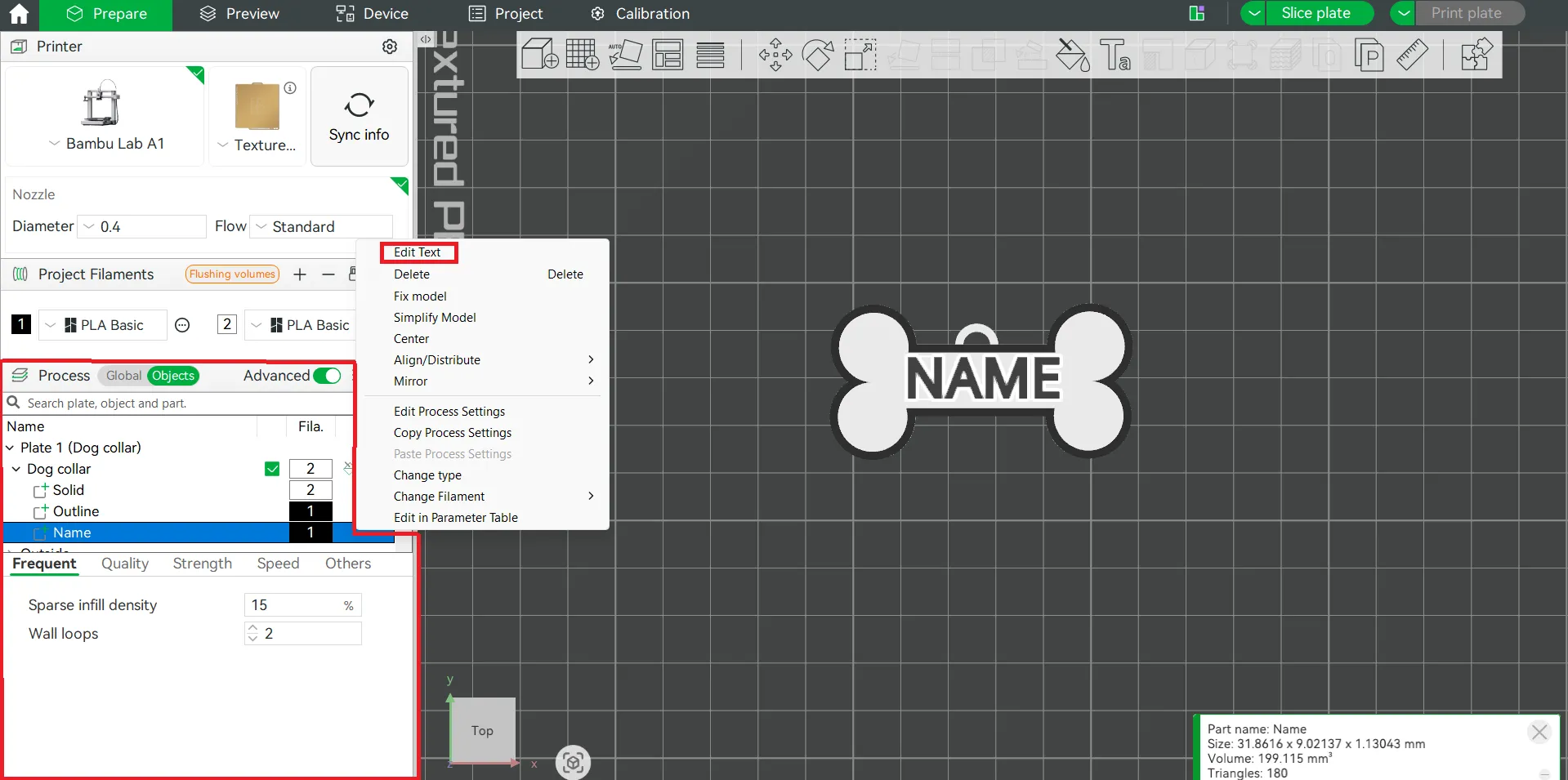 Customizable Dog Bone Name Tag - Free 3D Print Model - MakerWorld
