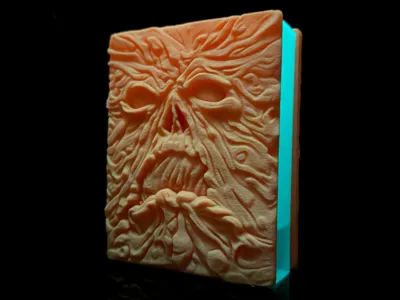 Necronomicon Dice Tower - Free 3D Print Model - MakerWorld