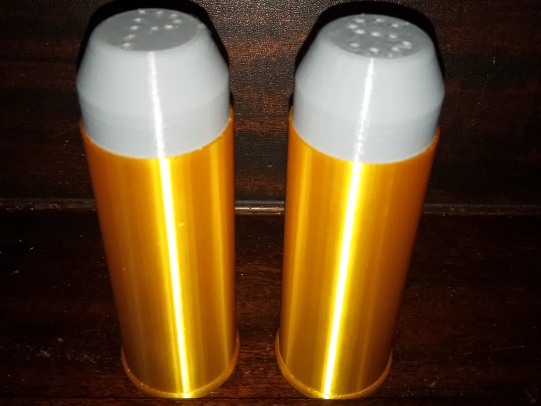 2 BORE SALT AND PEPPER SHAKER - Free 3D Print Model - MakerWorld