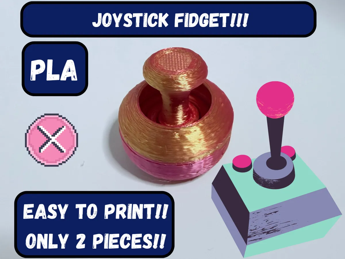 Joystick Fidget - Free 3D Print Model - MakerWorld