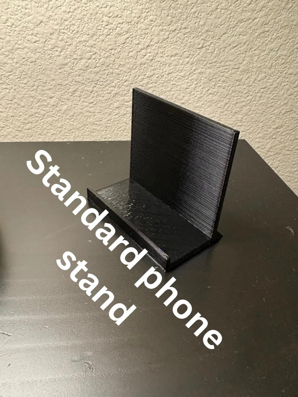 Standard phone holder - Free 3D Print Model - MakerWorld