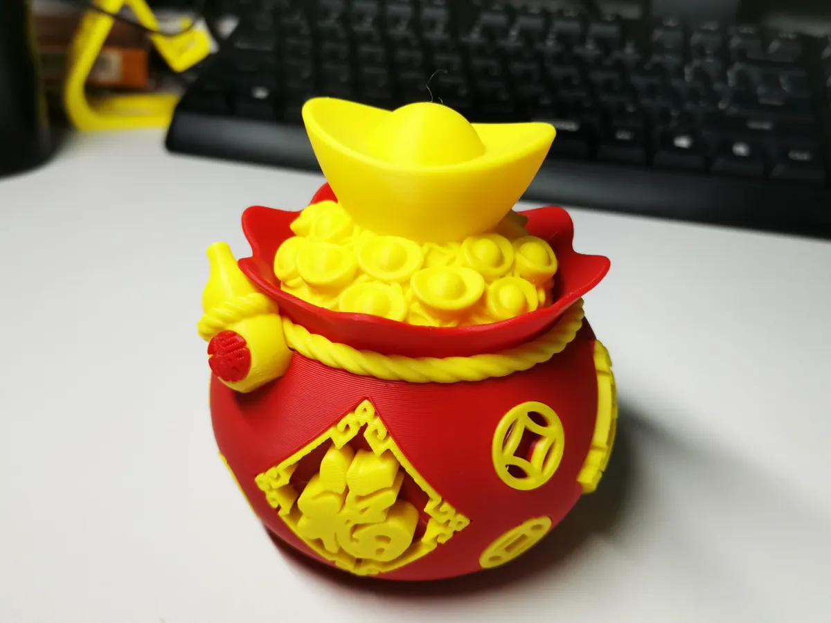 Pote de Armazenamento da Bolsa da Sorte para atrair fortuna e boa sorte ...