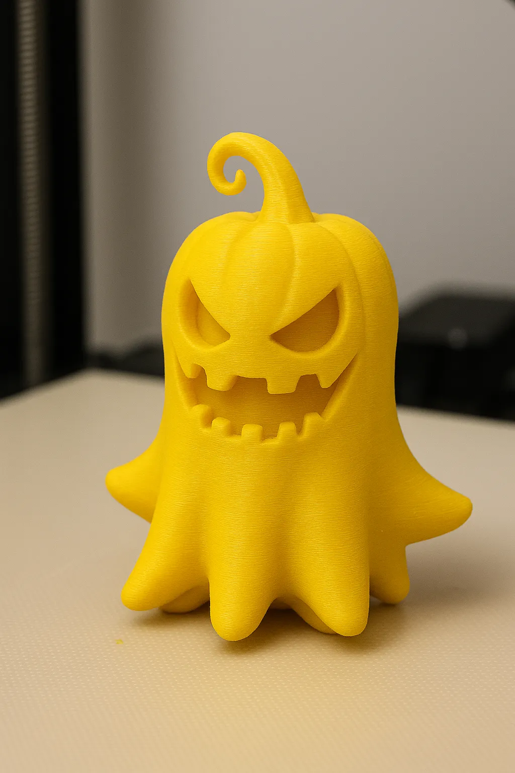 ghost-like pumpkin - Free 3D Print Model - MakerWorld
