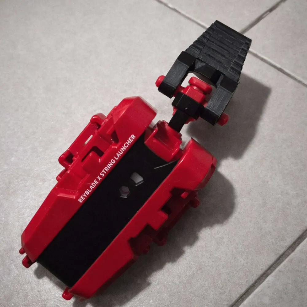 Beyblade X Launcher Ripcord Attachment - Free 3D Print Model - MakerWorld