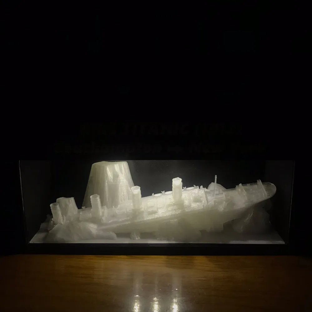 RMS Titanic with 18650 Battery - Free 3D Print Model - MakerWorld