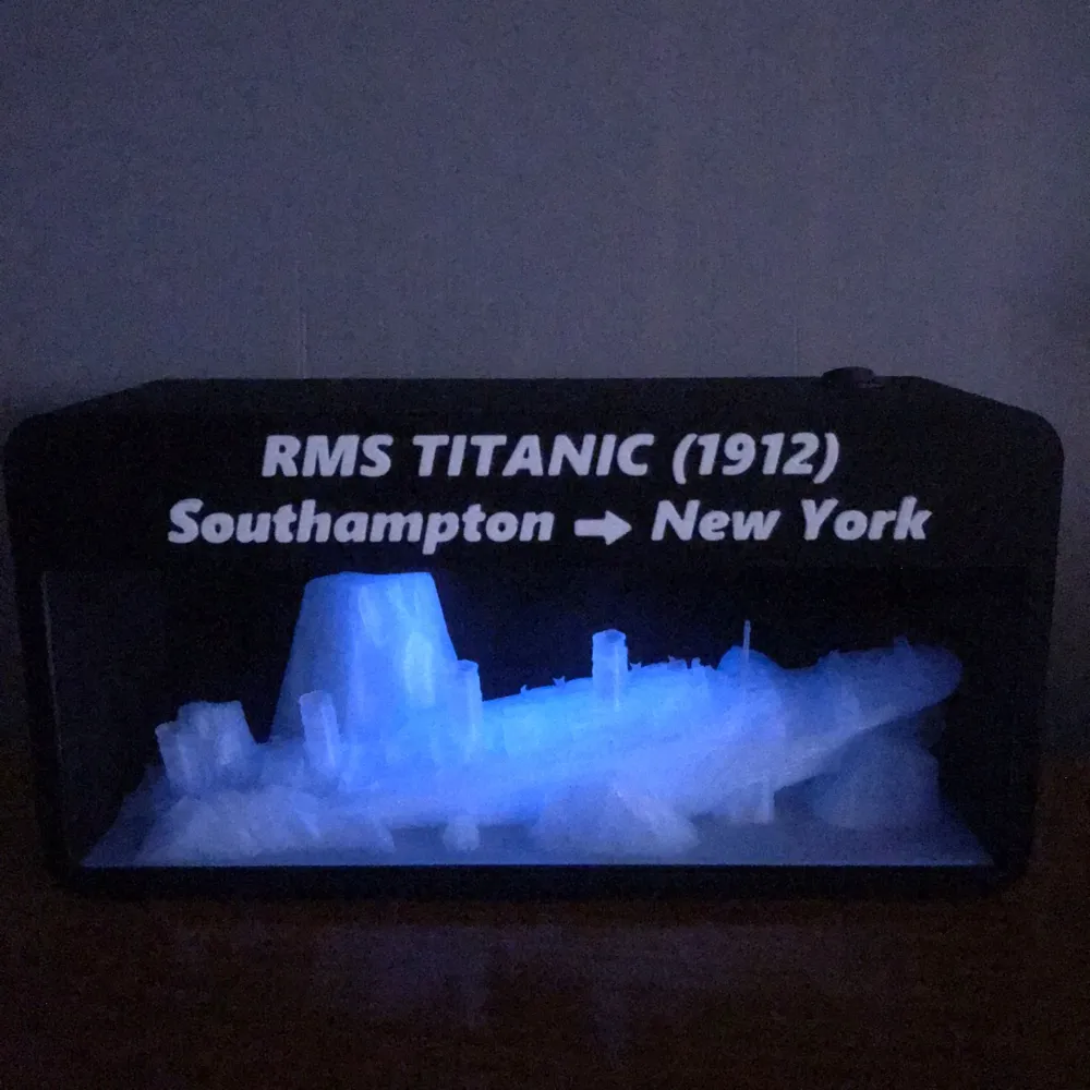 RMS Titanic with 18650 Battery - Free 3D Print Model - MakerWorld