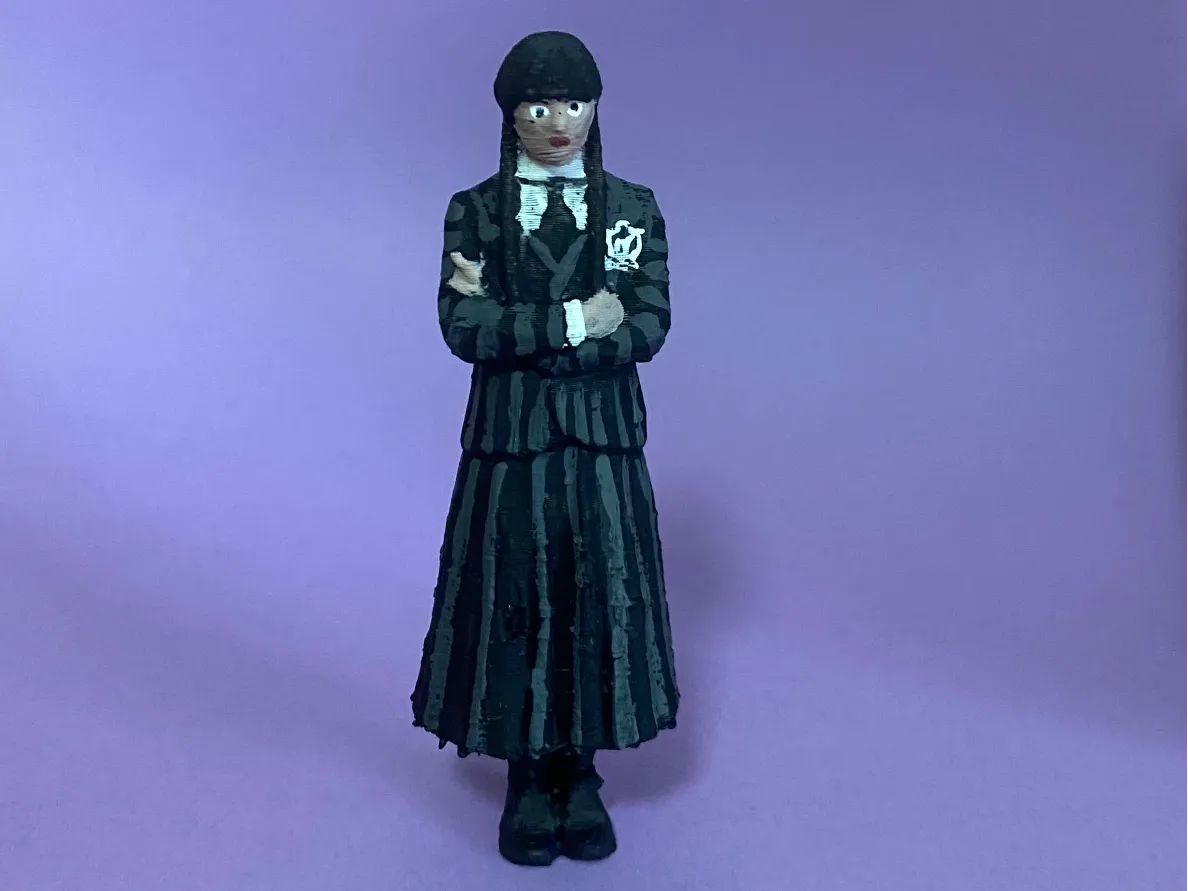 Wednesday - Free 3D Print Model - MakerWorld