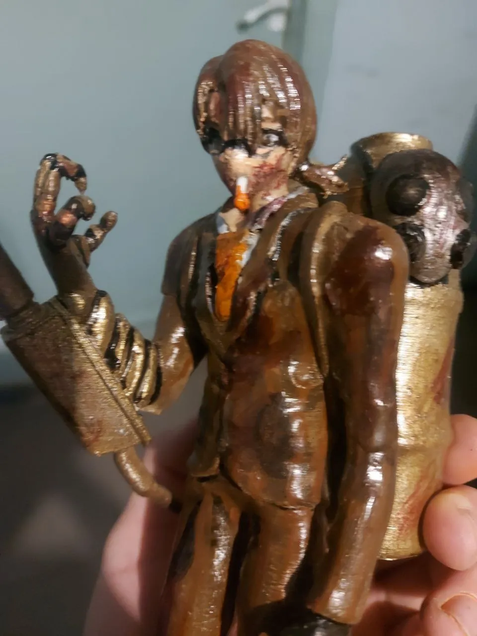 Firefist Office Survivor Gregor - Free 3D Print Model - MakerWorld
