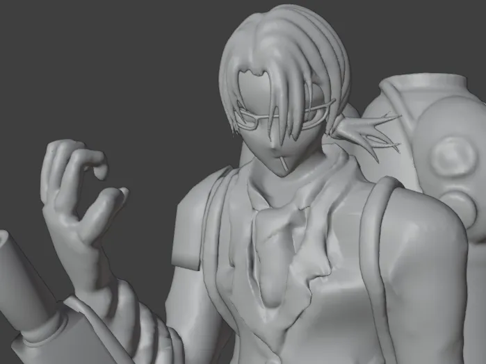 Firefist Office Survivor Gregor - Free 3D Print Model - MakerWorld