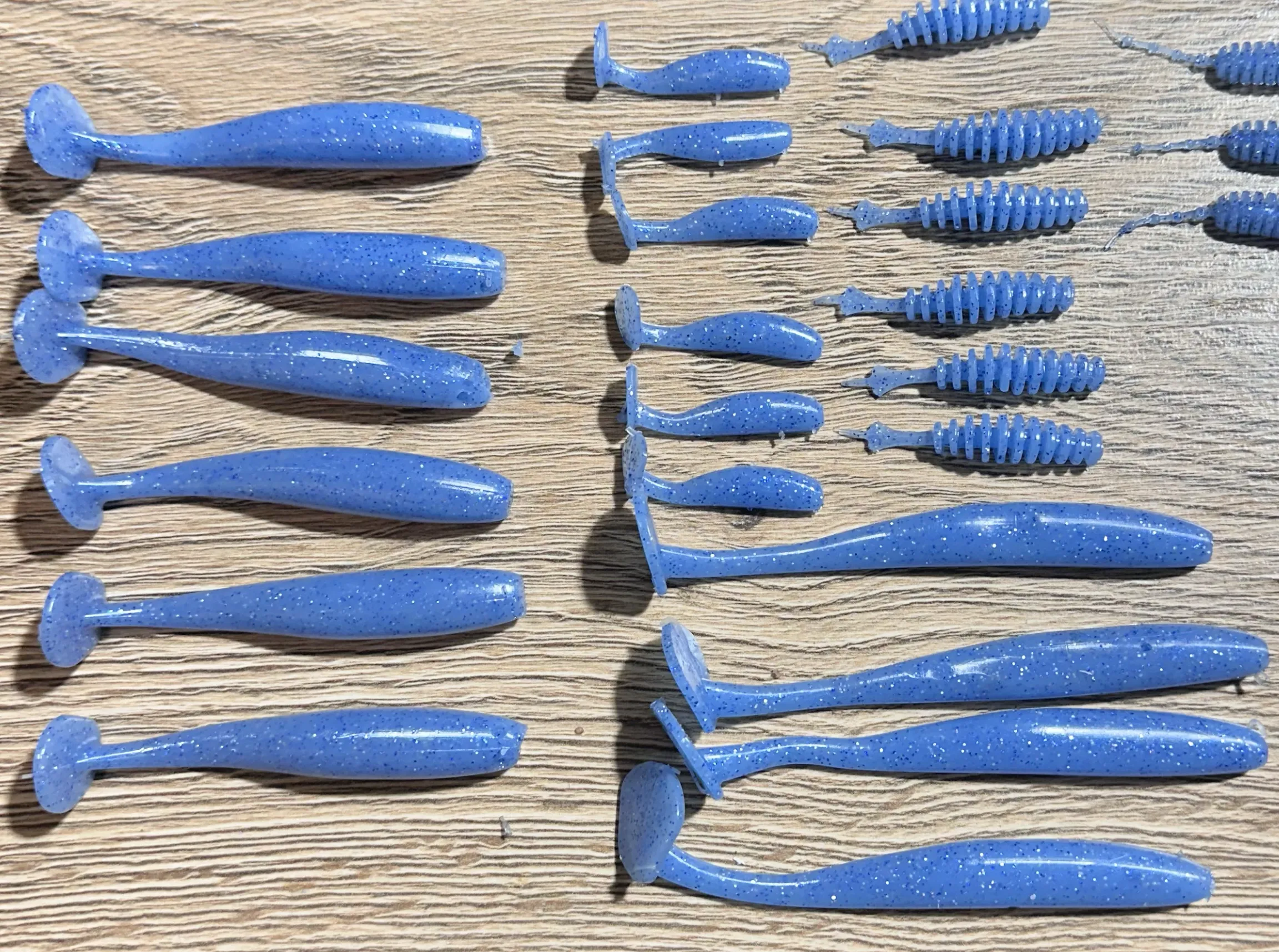 10, 11, 12cm - Moule à leurre souple - Appât de pêche DIY - Modèle d ...